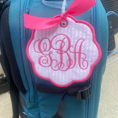 Backpack Name Tag Bag Tags Luggage Tag Fabric Name Tag Fabric ...