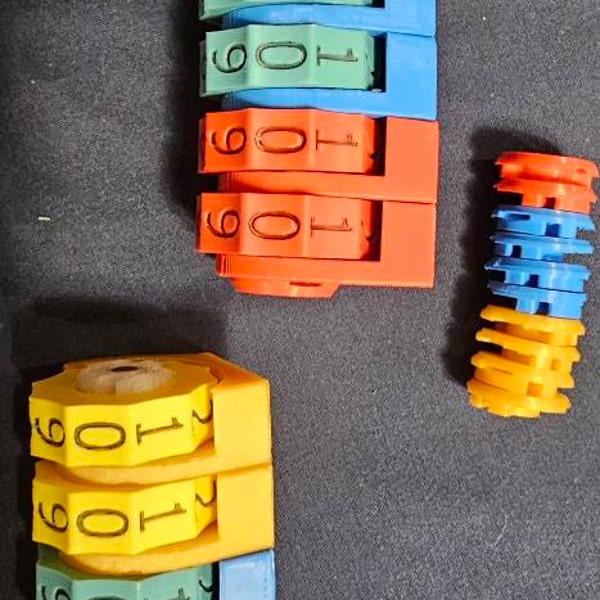 Fully Modular Points Counter - Choice of Color and Number of Digits ...