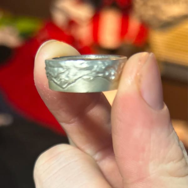The Creation of Adam Sterling Silver Ring, Ring Inspired by ...