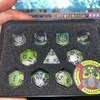 Nuclear Fallout Exclusive 11 Dice Set | Glow in the Dark Nuke Wasteland ...