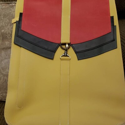 Women Leather Backpack City-style Leather Bagcanvas - Etsy