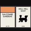 Monopoly Train Station Custom Name Print, Home Decor, Wall Art, Gallery ...