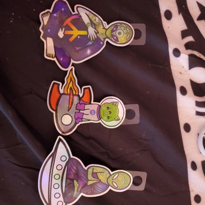 Holographic Meditating Alien Buddha Vinyl Sticker Decal for - Etsy