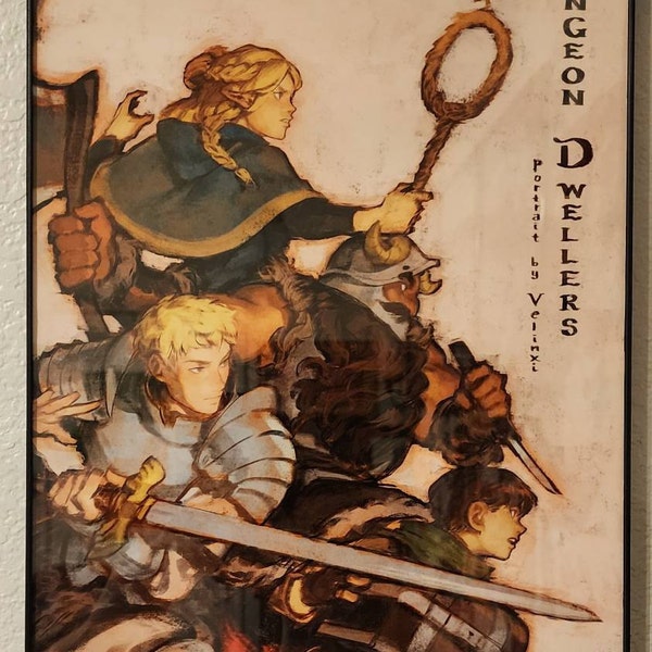 Dungeon Meshi Art Print - Etsy