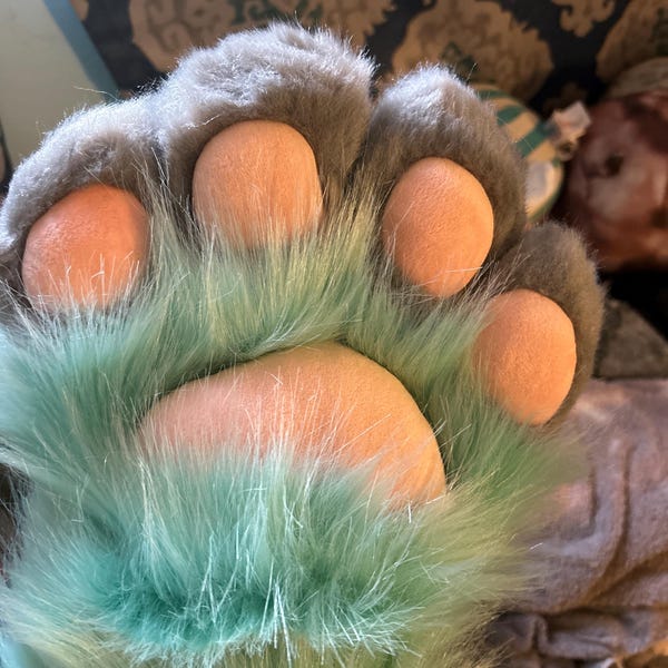 Furry Fursuit Moving Jaw Pointed Eye Head Base kemono Series 3D PLA ...