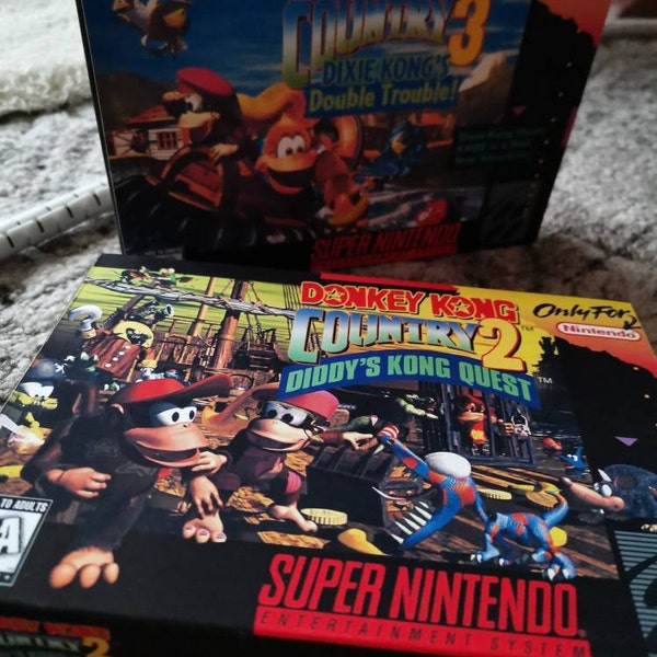 Super Mario World Replacement Box Super Nintendo SNES Highest Quality ...