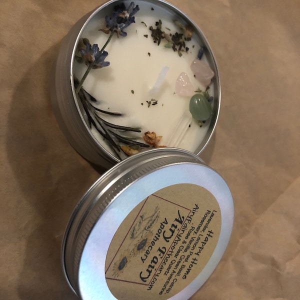 Happy Home Candles, Candle in Tin, Soy Candle, Travel Candle, Joy ...