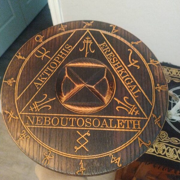 Seal of Archangel Gabriel Wall Altar for Sacred Space and Offerings ...