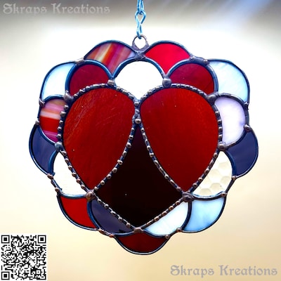 Butterfly Spinner Stained Glass Pattern PDF - Etsy