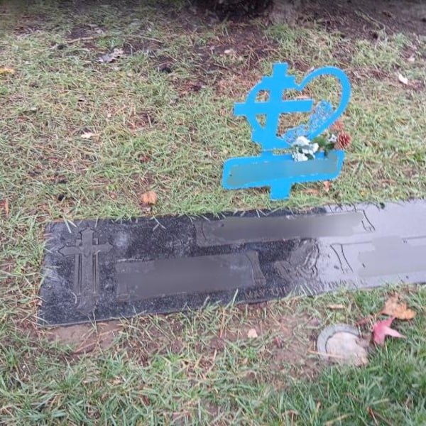 Custom Farmer Tractor Memorial Stake, Farm Garden Metal Yard Art, Farm ...