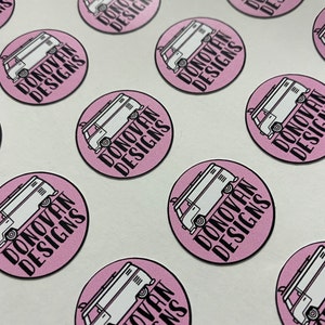 100 Custom Stickers Bulk Die Cut Product Labels Logo Stickers Decal - Etsy