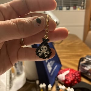 Centipede Brick Stitch Bead Pattern, Bug Beading Pattern, Insect ...