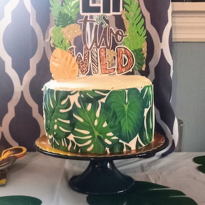 Fire Truck Birthday Number Cake Topper. Glitter Cardstock Any Number ...