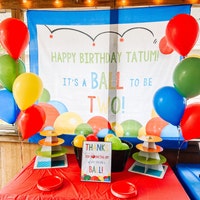 EDITABLE PRINTABLE Ball Birthday Party Invitation, Editable Ball Party ...