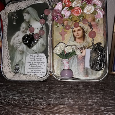 Altered Altoid Tin Diorama Mixed Media Handmade Art Unique Gift ...