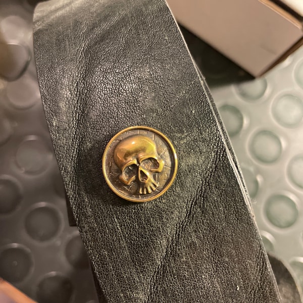 Concho Belt DIY Leatherworking Concho Skull. 19 Mm. #concho-1 - Etsy