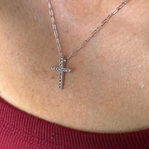 Faithful Cross Ring, Christian Jewelry Gift, Scripture Ring, Faith ...