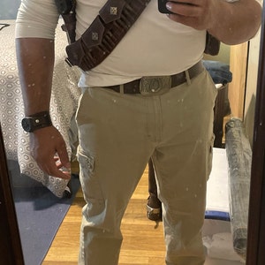 Real Leather Utility Belt - Etsy