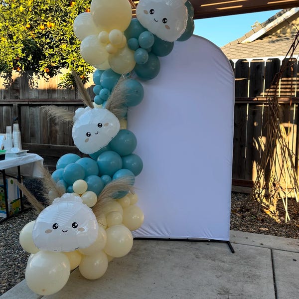 21" Dumpling Bao Bun Jumbo Balloon | Little Dumpling Baby Shower Party ...