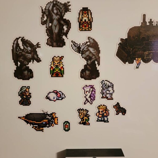 Super Mario Bros. 3 Super Mario All-stars SNES Magnet Set 34 Pieces - Etsy