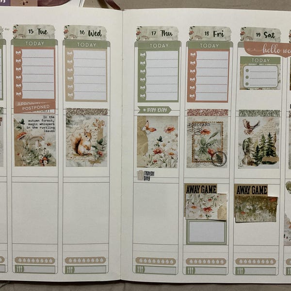 APRIL Sticker Kit, April Printable Planner Stickers for Erin Condren ...