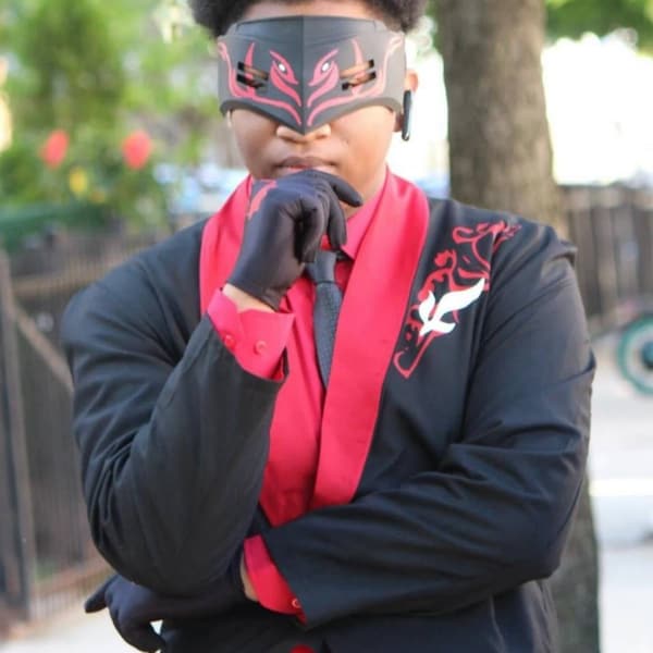 Alastor Expression Mask Hazbin Hotel - Etsy