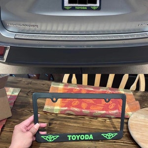 LARUSSO AUTO GROUP Cobra Kai Plastic License Plate Frame Holder Vinyl ...