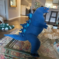 Crochet Giant Godzilla _ Godzilla Monsterverse _ PDF English Crochet Pattern of Godzilla - Etsy ...