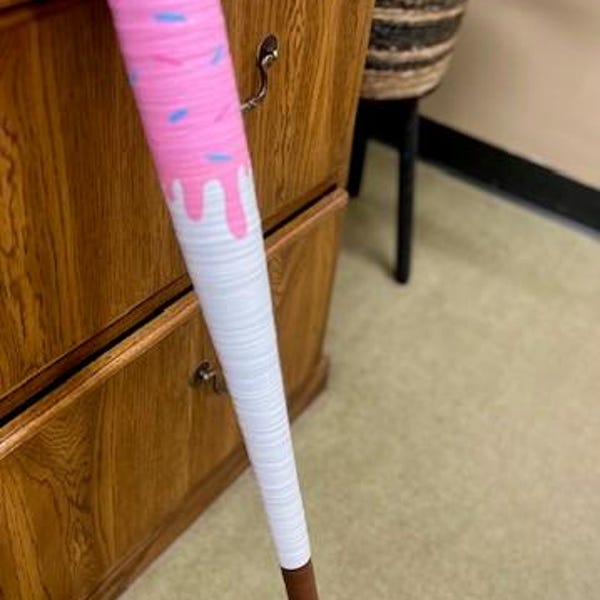 Frosted Chainz Custom Bat -hype/hot Dog/american Flag/any - Etsy