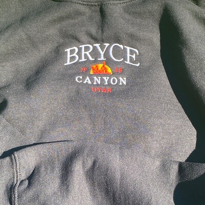Bryce Canyon Utah Sweatshirt, US National Parks Crewneck Retro ...