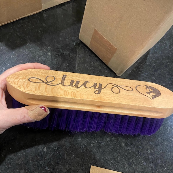 Custom Wood Horse Stall Sign | Script Overlay Style | Barn Stall Name ...