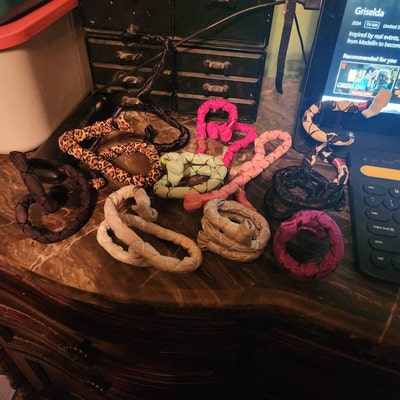 New Loc Ties Handmade Flexible Spiral Loc Ties by Stylesbynoah Black ...