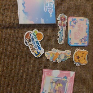 Canna-cotton Holo Sticker Stoner Girls Cotton Candy - Etsy