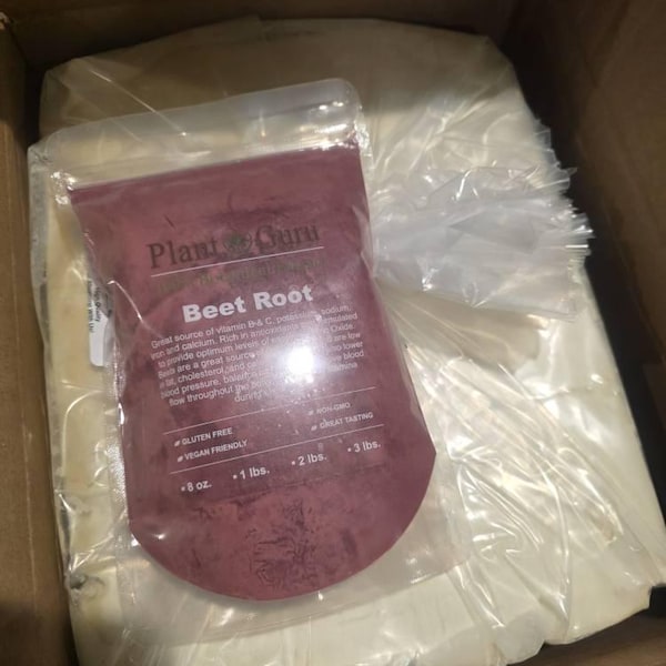 Beet Root Powder (beta Vulgaris) Non-gmo, Vegan 100% Natural Food Grade ...