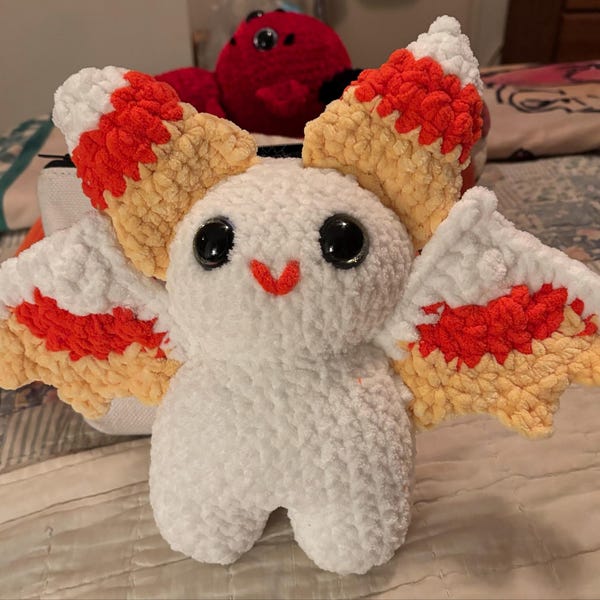 Candy Corn Bat Crochet Pattern Modification, Amigurumi Instructions ...