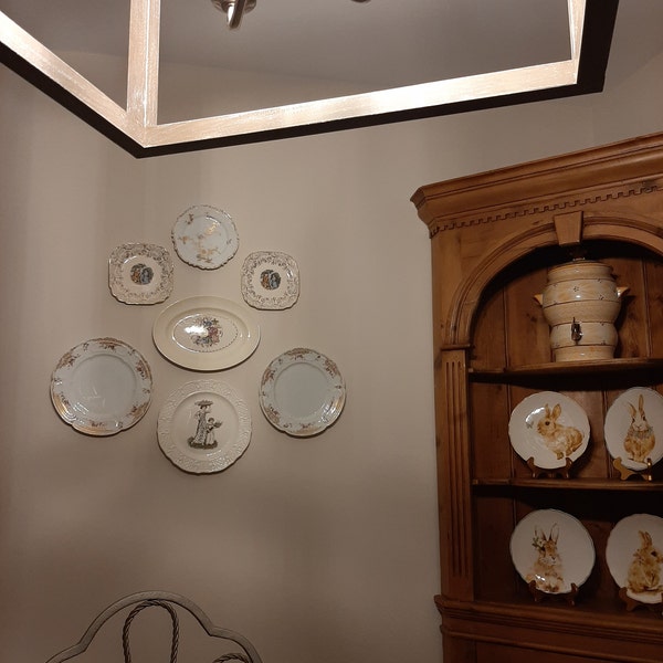 Mismatched Vintage Plates, Vintage Plate Gallery Wall Collection, China ...
