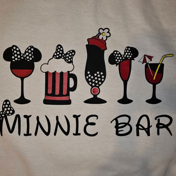 Minnie, Bar, Drinks, Bow, Epcot, Food, Wine, Festival, Digital ...