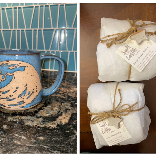 Ocean Wave Mug - Surf Mug - Blue Wave Mug - Coastal Living Mug ...
