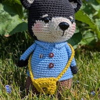 CROCHET PATTERN AMIGURUMI: Kyo the Baby Triceratops (english/français ...