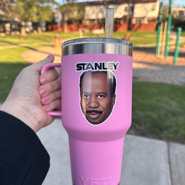 Stanley Cup Stanley Office Waterproof Sticker - the Office Stickers ...