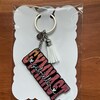 Personalized Dance Keychain Dancer Keychain Dance Gift Dance Bag Tag ...