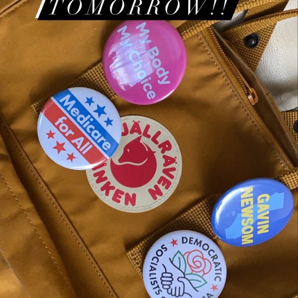 Democratic Socialists of America (DSA) Buttons - Etsy