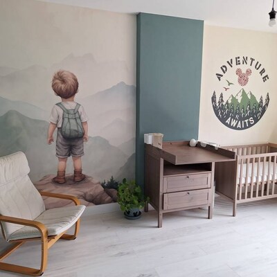 Nursery Nature Decor, Boy Adventure Nursery, Adventure Theme Toddler ...