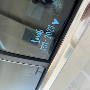 Custom Car Decals With Custom Font, Symbols, and Vinyl Color, Custom ...