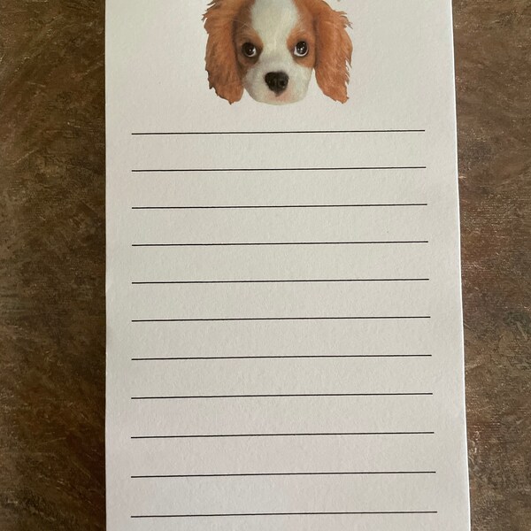 Custom Dog Notepad, Personalized Dog Notepad, Custom Pet Notepad ...