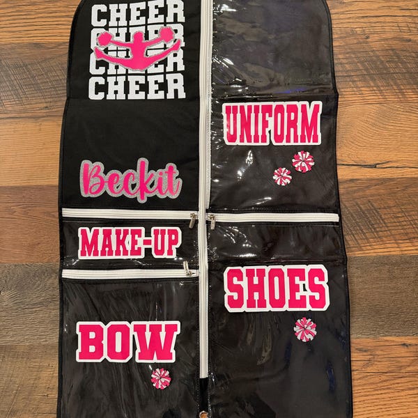 Personalized Custom Cheer Garment Bag Cheer Competition Bag Look Like A ...