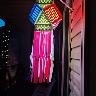 Large No Assembly Foldable Reusable Diwali Paper Lantern Akash Kandil ...