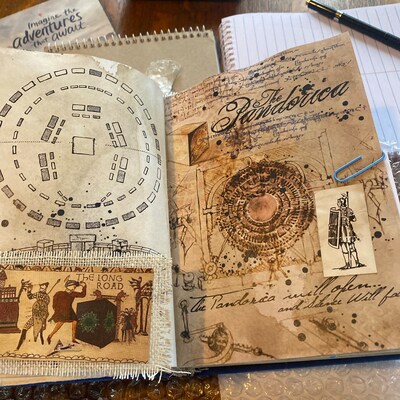 Doctor Who River Song Diary Prop Replica Fully Illustrated - Etsy