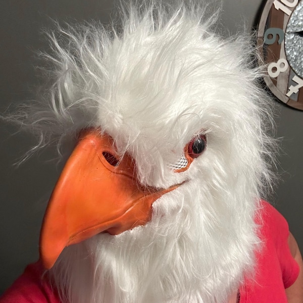 Handmade Masks Dove Masks Hand Cut Rubber Masks Animal Masks - Etsy