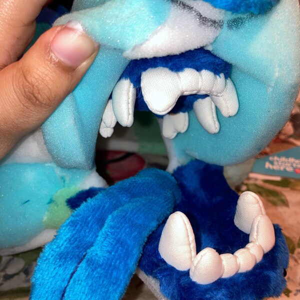 Plush Fursuit Jaw Set, Teeth With Gums Tutorial and Practice Pattern ...
